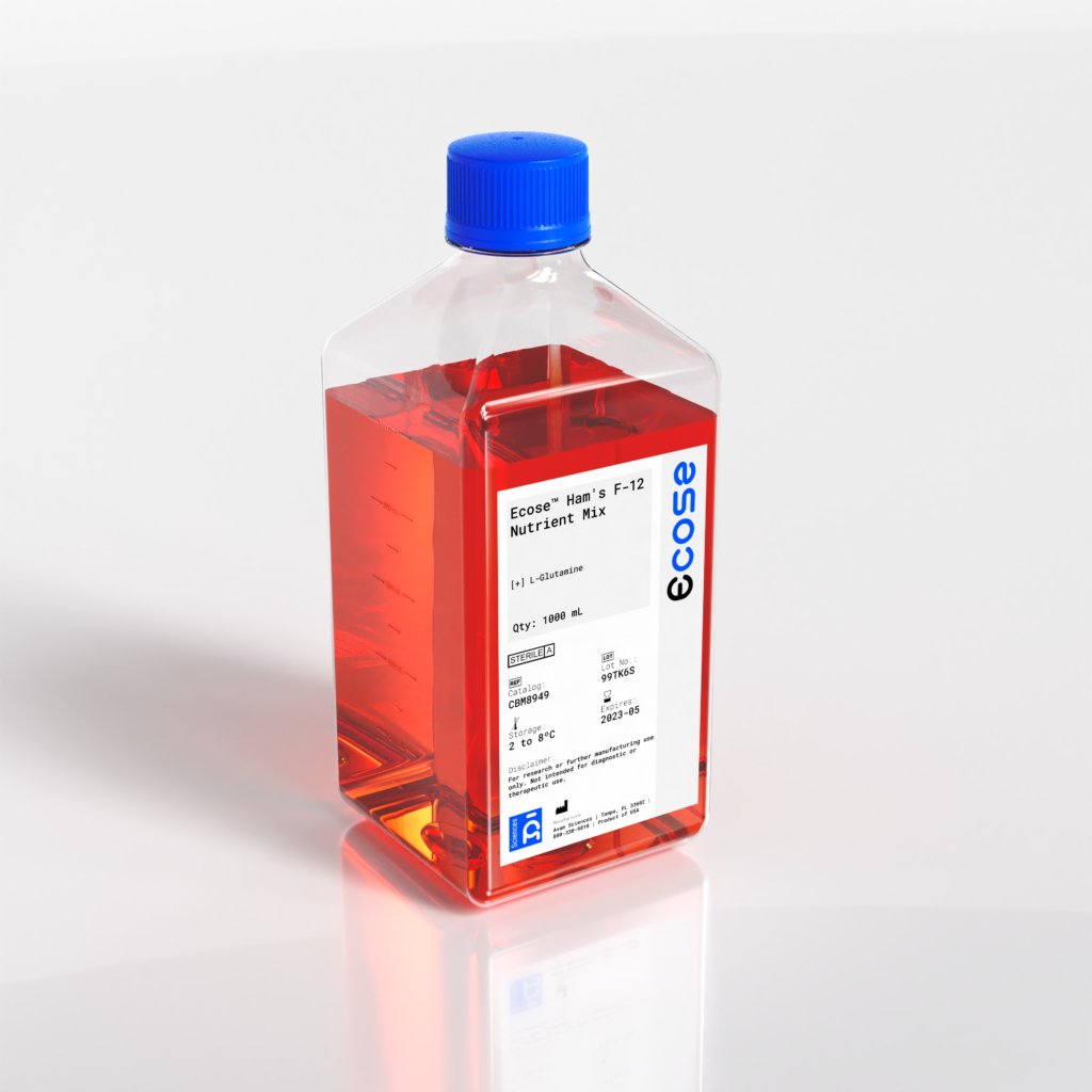 Ecose™ Ham's F-12 Nutrient Mix | Avam