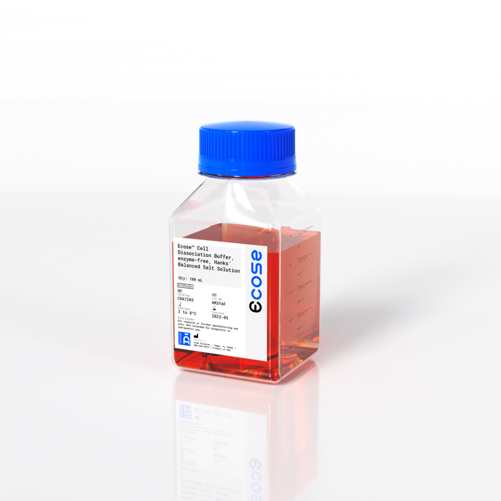 Ecose™ Cell Dissociation Buffer, enzyme-free, Hanks' Balanced Salt ...