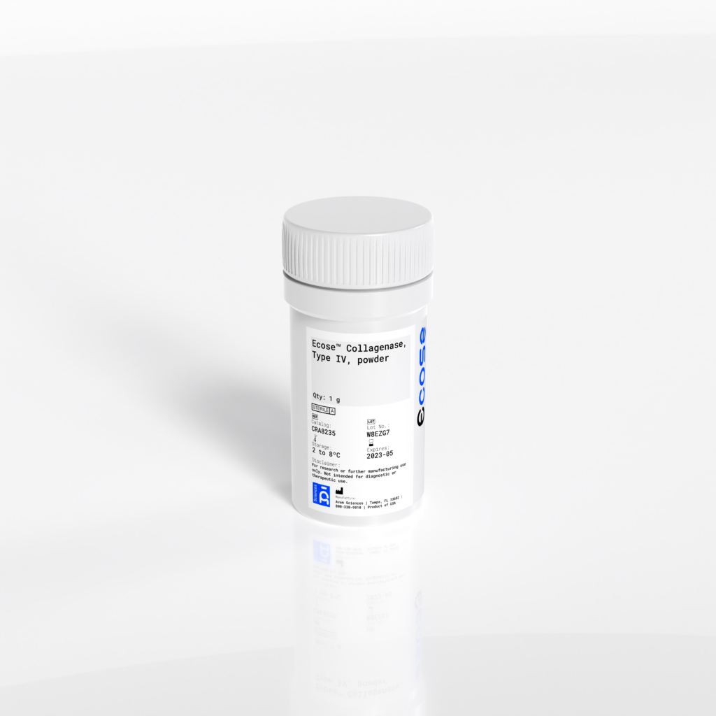 Ecose™ Collagenase, Type IV, powder | Avam