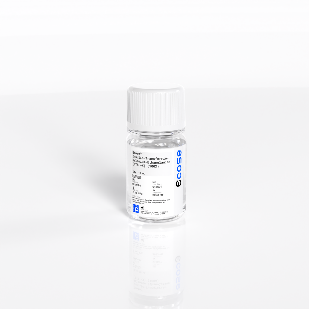 Ecose™ Insulin-Transferrin-Selenium-Ethanolamine (ITS -X) (100X) | Avam