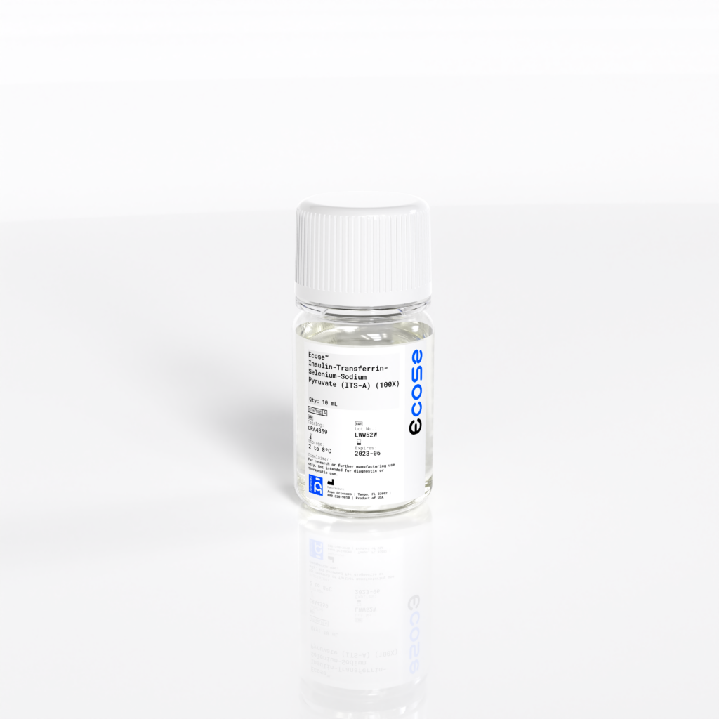 Ecose™ Insulin-Transferrin-Selenium-Sodium Pyruvate (ITS-A) (100X) | Avam