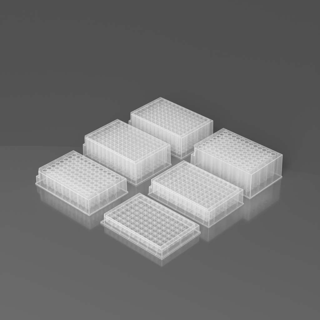 Avam® 96-Well Microplates, Square Well, V bottom (Case of 50) | Avam