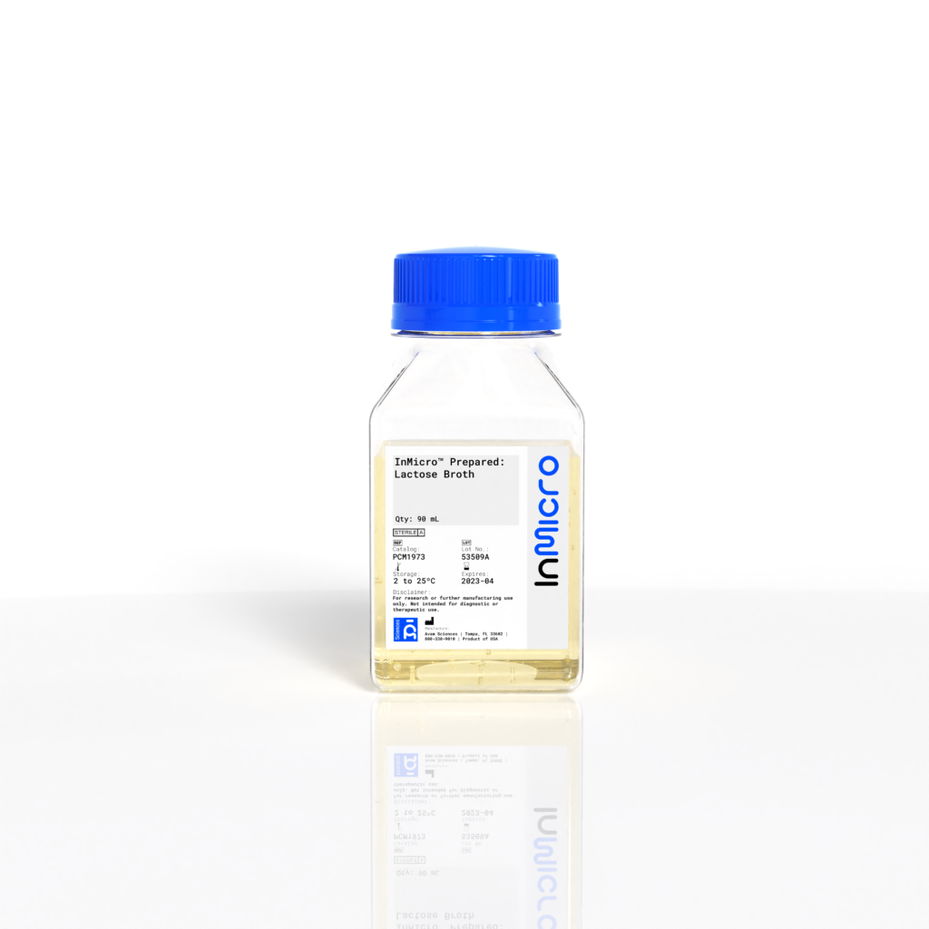 InMicro® Prepared: Lactose Broth | Avam